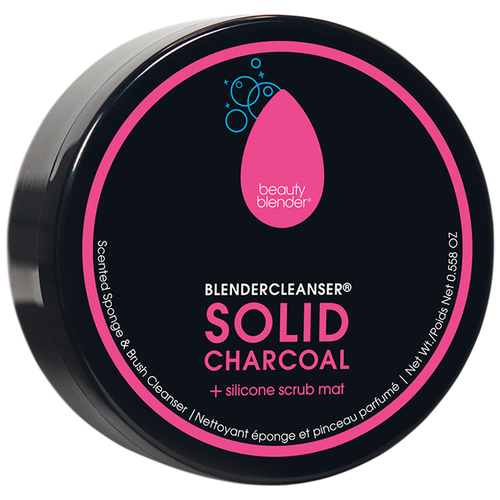 Beautyblender Мыло Blendercleanser solid charcoal для очищения кистей черный..