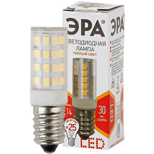 Лампа светодиодная T25-3.5W-CORN-827-E14 | код. Б0028744 | Эра (9шт. в упак.)
