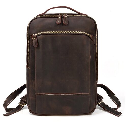 Рюкзак торба NIP, фактура матовая, гладкая, коричневый