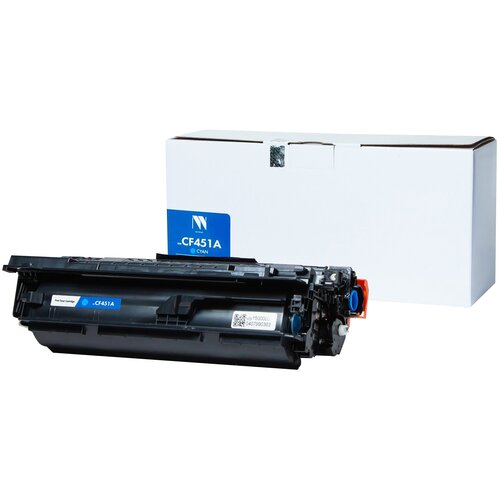 Картридж NVP совместимый NV-CF451A Cyan для HP LaserJet M652DN/M653DN/M681DH/M653X/M681F/M681Z/M682Z (10500k)