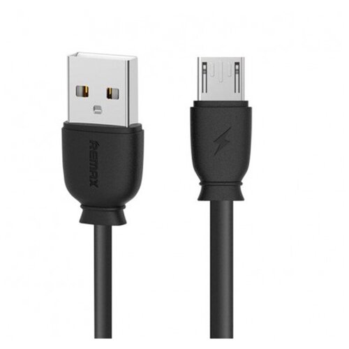 USB кабель REMAX RC-134m MicroUSB, 1м, TPE (черный)