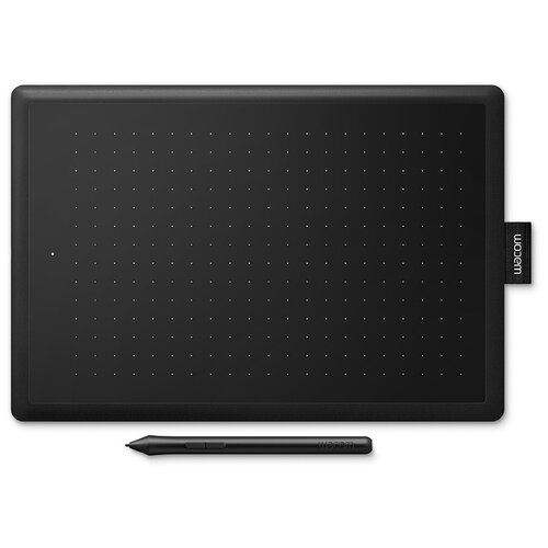 Графический планшет WACOM One Medium CTL-672 черный/красный