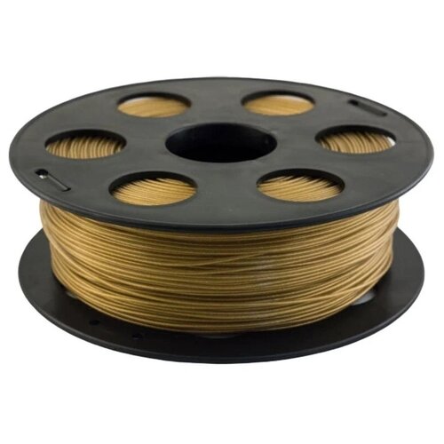 PETG пруток BestFilament 1.75 мм, 1 кг, золотистый металлик, 1.75 мм