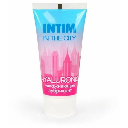 Увлажняющий лубрикант на водной основе Intim in the city Hyaluronic - 60 гр.