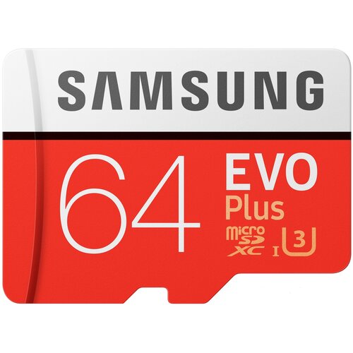 Карта памяти Samsung EVO Plus microSDHC Class 10