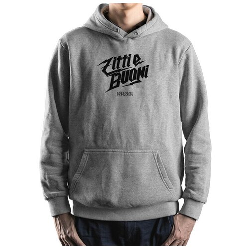 Худи DS Apparel, размер XXL, серый