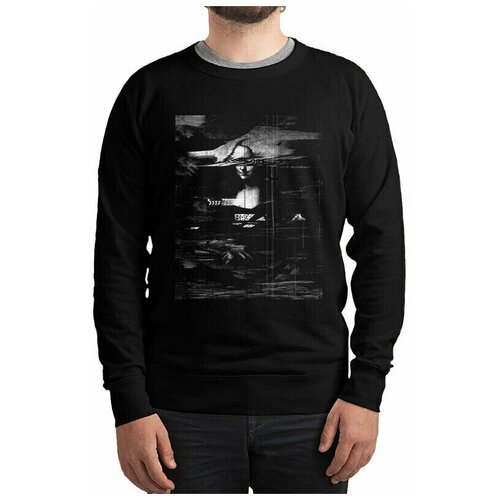 Свитшот DS Apparel, размер XXL, черный