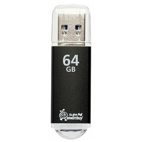 Флешка USB 3.0 SmartBuy V-Cut (64 ГБ) (черный)