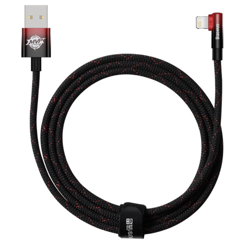 Кабель передачи данных / быстрой зарядки / Baseus MVP 2 в форме локтя Cable USB to iP 2.4A 2m Красный