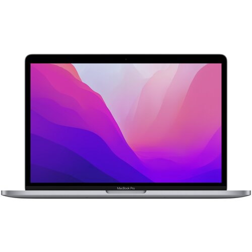 13.3" Ноутбук Apple MacBook Pro 13 2022 2560x1600, Apple M2, RAM 8 ГБ, LPDDR5, SSD 256 ГБ, Apple graphics 10-core, macOS, серый космос