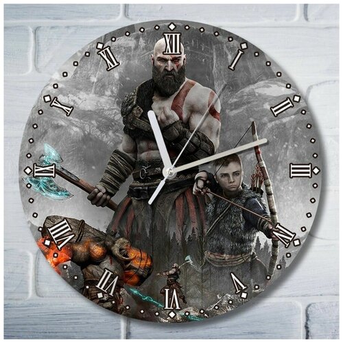 Настенные часы УФ Игры God of War IV (God of War 4) - 6008
