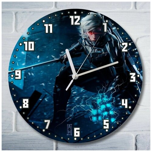 Настенные часы УФ игры Metal Gear Rising Revengeance - 6621