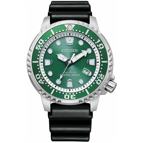 Наручные часы CITIZEN Promaster BN0158-18X, черный, зеленый