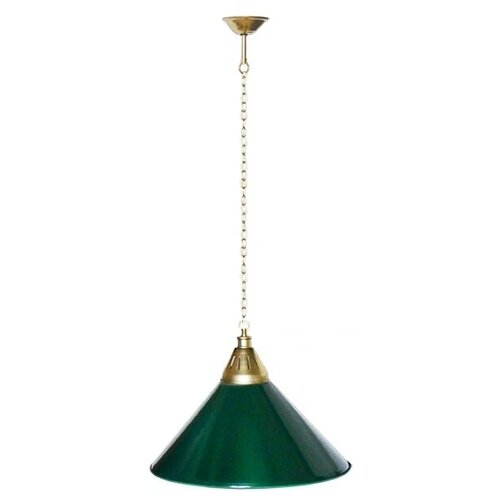 Подвесной светильник для бильярда Startbilliards, 1 плафон (цвет зелёный)