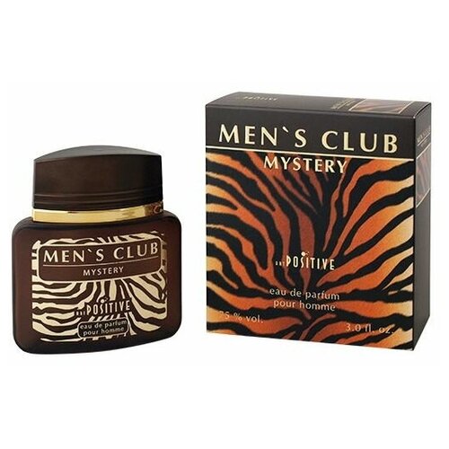 Positive parfum Парфюмерная вода мужская MEN S CLUB MYSTERY