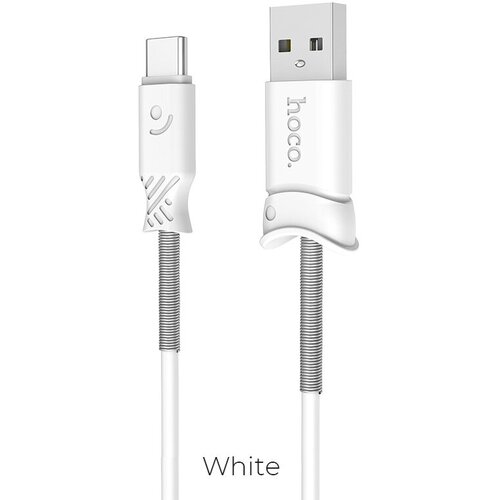 Кабель USB - Type-C Hoco X24, 1м, бел