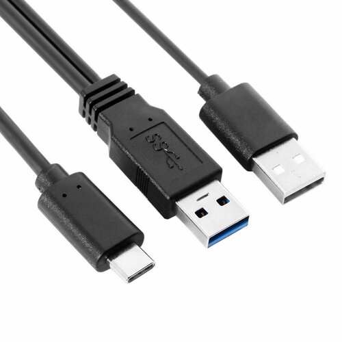 Кабель USB 3.0 USB 3.1 TYPE-C с дополнительным питанием Y, UC-125 для жесткого диска/ Star-779