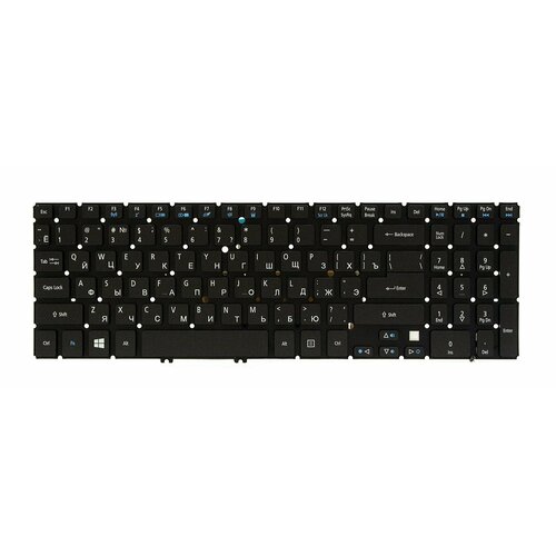 Клавиатура для ноутбука Acer NSK-R3JBC 0R с подсветкой