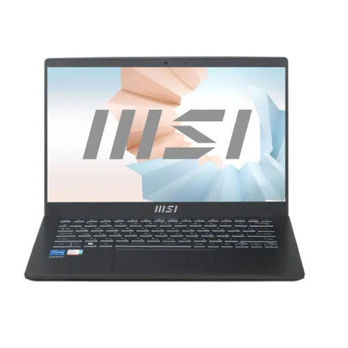 Ноутбук MSI Modern 14 C13M-673RU Intel Core i7 1355U 1700MHz/14"/1920x1080/16GB/512GB SSD/Intel Iris Xe Graphics/Wi-Fi/Bluetooth/Windows 11 Home (9S7-14J112-673) Черный