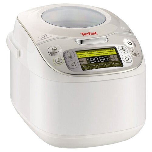 Мультиварка Tefal RK812132, белый/серебристый