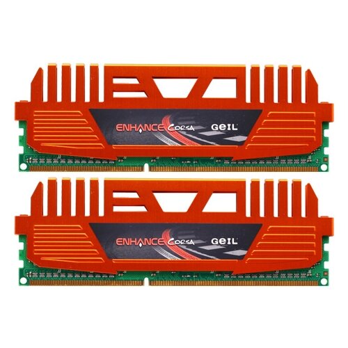 Оперативная память GeIL 8 ГБ (4 ГБ x 2 шт.) DDR3 1600 МГц DIMM CL9 GEC38GB1600C9DC