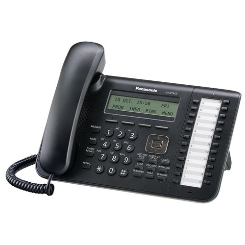 VoIP-телефон Panasonic KX-NT543 черный