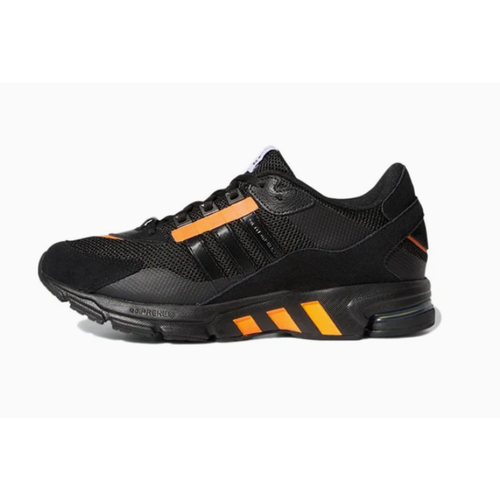 Кроссовки adidas, полнота 10, размер 9.5US, черный, оранжевый