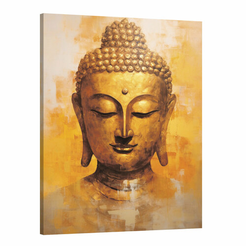 Интерьерная картина 50х70 "Будда: искусство просветления"