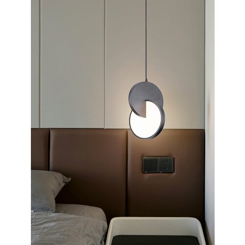 Светильник светодиодный VertexHome VER-2385-1GRAY стиль модерн, на кухню, в детскую, в спальню, в гостиную