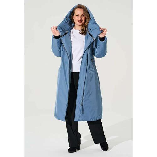 Куртка  D'IMMA fashion studio Аласси, размер 44, голубой