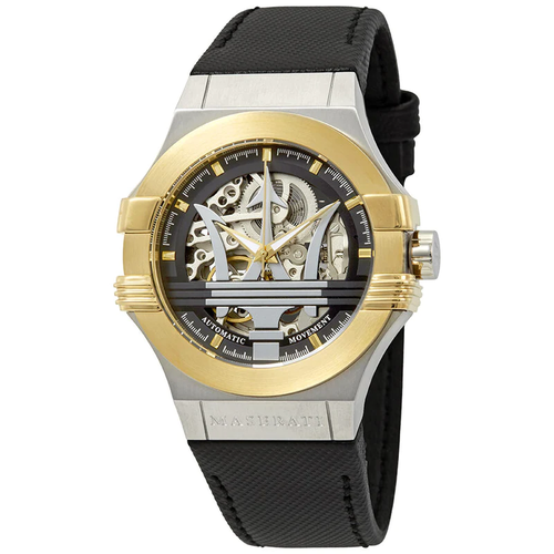 Наручные часы Maserati, серебряный, черный