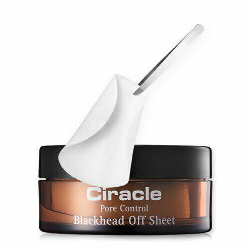 Ciracle салфетки для удаления черных точек Pore Control Blackhead Off Sheet, 50 мл (40 салфеток в упаковке)