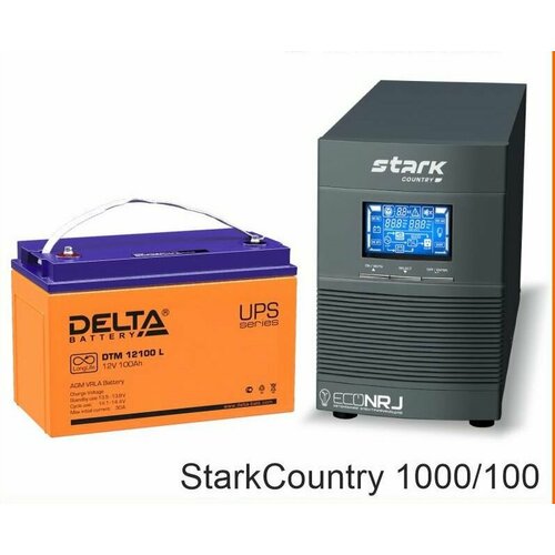 Stark Country 1000 Online, 16А + Delta DTM 12100 L