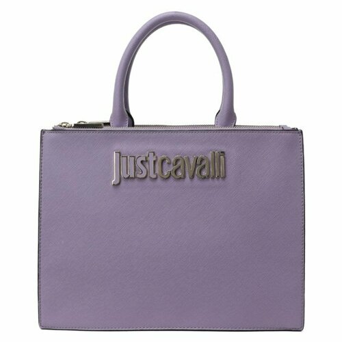 Сумка тоут Just Cavalli, фиолетовый