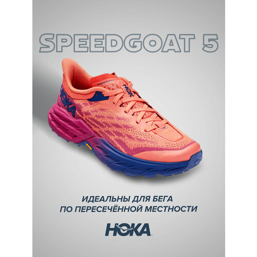 Кроссовки HOKA, полнота B, размер US5.5B/UK4/EU36 2/3/JPN22.5, розовый