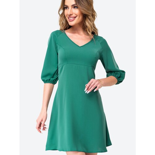 Платье HappyFox, размер 46, зеленый