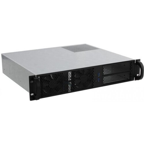 Procase Корпус Procase RM238-B-0 2U Rack server case, черный, без блока питания(PS/2, mini-redundant), глубина 380мм, MB 9.6"x9.6"