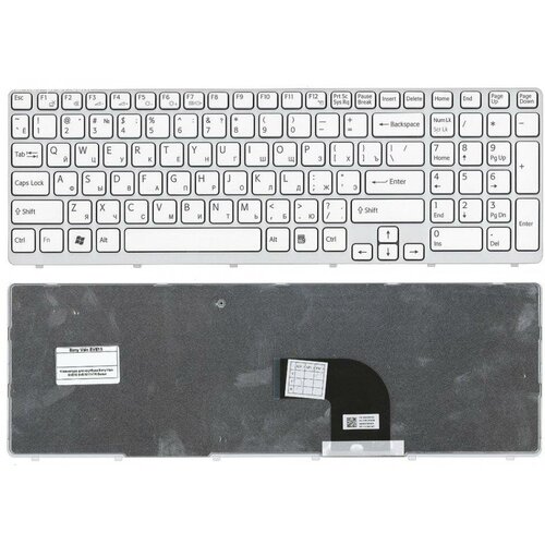 Клавиатура для ноутбука Sony Vaio SVE15 SVE151 sve151e11v sve151d11v sve151j11v sve151j13v sve151c11v 149093511RU 9Z. N6C