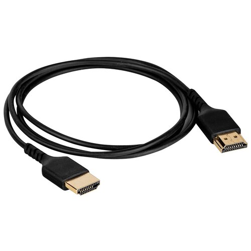 Кабель HDMI 2м Wize WAVC-HDMIUS-2M круглый черный