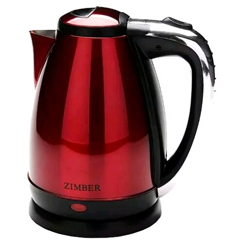 Чайник Zimber ZM-11218, красный металлик
