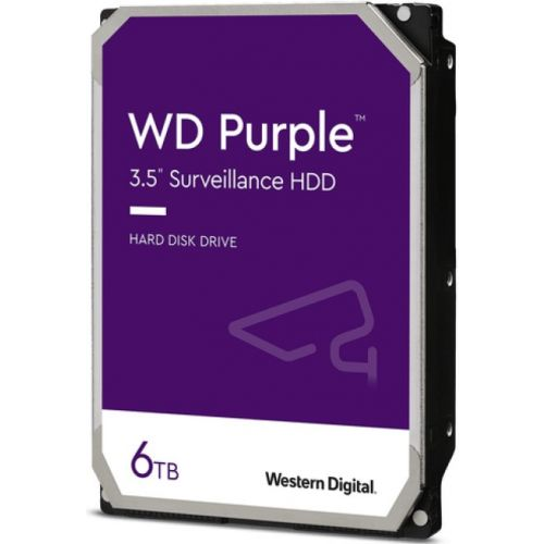 Жесткий диск 6 Тб Western Digital Purple (WD62PURX) 3.5" SATA-III