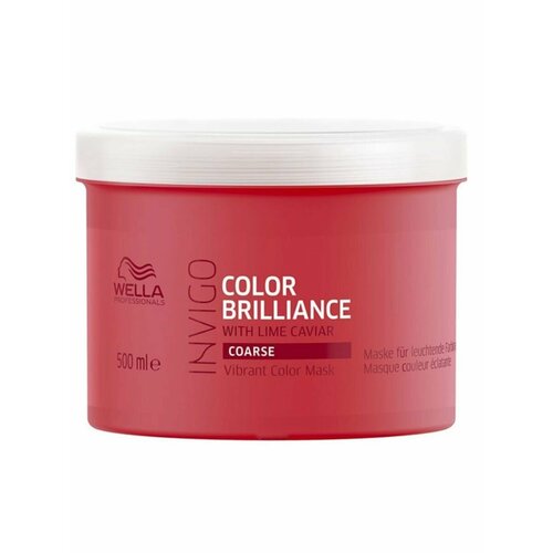 Wella INVIGO Color Brilliance COARSE - Крем-маска для окрашенных жестких волос 500 мл