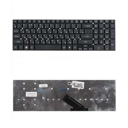 Клавиатура для Acer Aspire 5755, 5830TG, E1-510, E1-522, E1-530G, E1-532G, E1-570G, E1-572G, E1-572PG