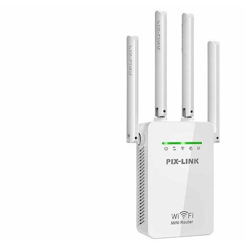 Wi-Fi усилитель PIX-LINK LV-WR02EQ, белый