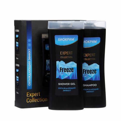 Подарочный набор мужской Expert Collection Freeze: шампунь,250мл+гель для душа,250мл 10176904
