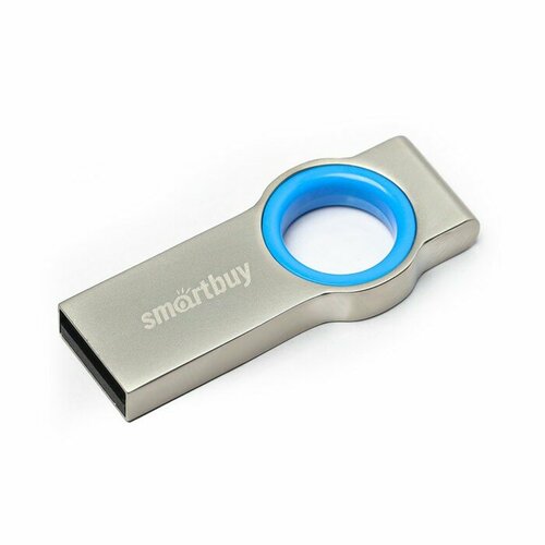 Флешка Smartbuy 16GBBMC2, 16 Гб, USB2.0, чт до 20 Мб/с, зап до 10 Мб/с, синяя (комплект из 3 шт)