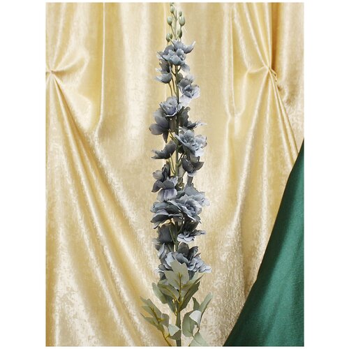 Дельфиниум декоративный, искусственный, как натуральный, высота 110 см, серый, цена за 1 цветок.