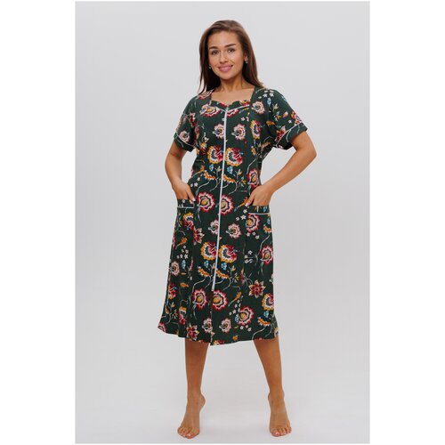 Халат Modellini, размер 48, зеленый