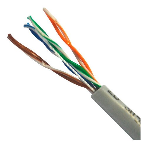 Кабель компьютерный (витая пара) UTP 4PR CAT5e 4х2x0,5 мм Proconnect Light (305 м)