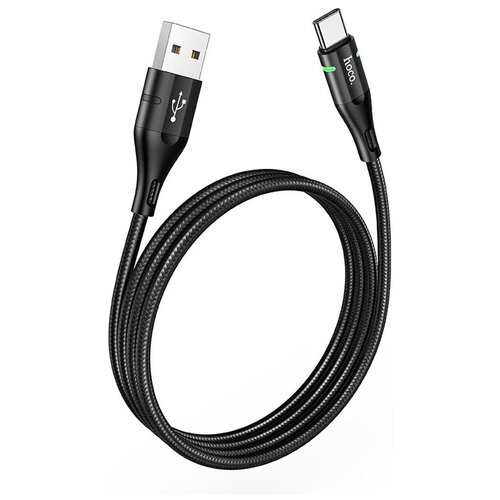 Кабель USB - USB Type-C 1.2м Hoco U93 Shadow - Черный